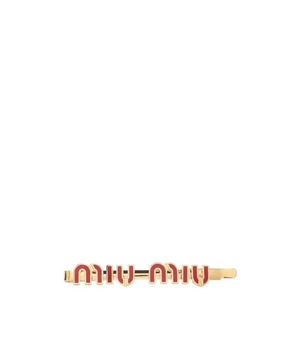 Miu Miu Enameled Hair Clip