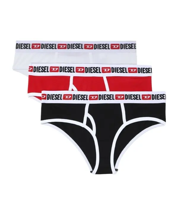 DIESEL® Logo Waistband Pack Of Three Briefs