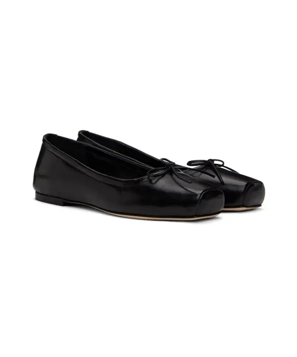 AeydĒ Square Toe Ballet Flats