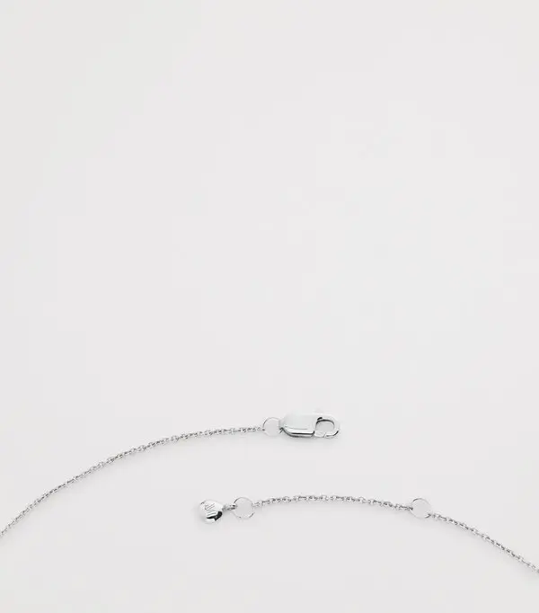 Monica Vinader Sterling Leo Zodiac Pendant Necklace - Silver