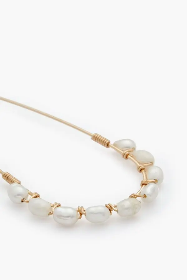 Zimmermann Tone Faux Pearl Earrings