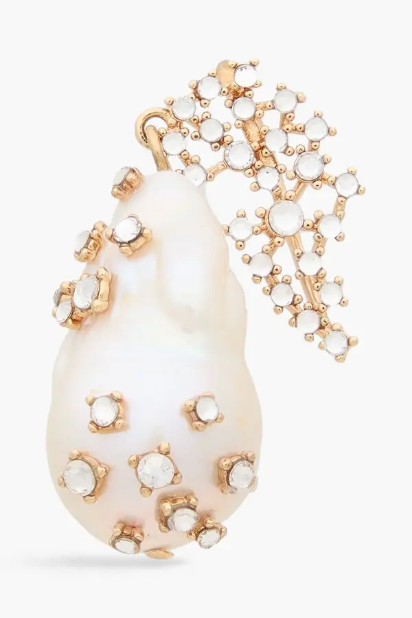 Zimmermann Tone, Pearl And Crystal Single Earring