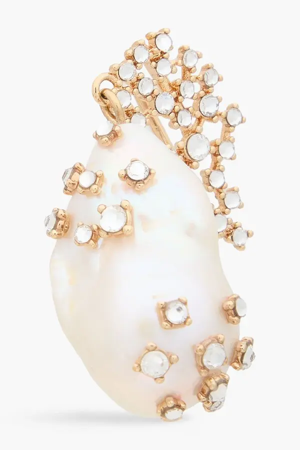 Zimmermann Tone, Pearl And Crystal Single Earring