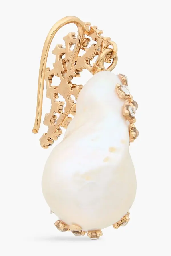 Zimmermann Tone, Pearl And Crystal Single Earring