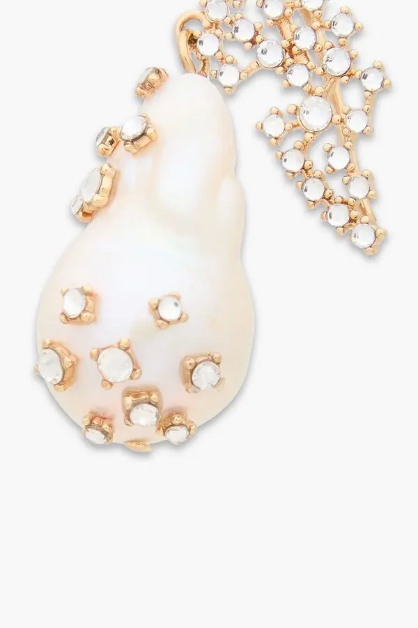 Zimmermann Tone, Pearl And Crystal Single Earring