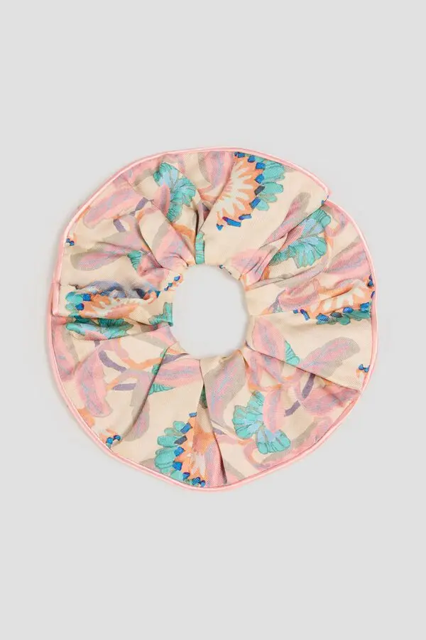 Zimmermann Printed Silk Hair Tie