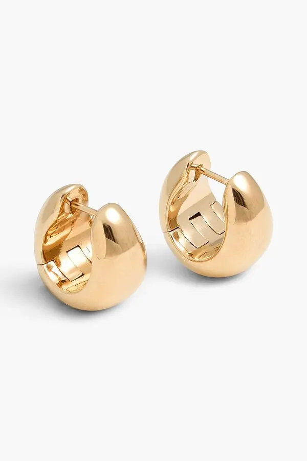 Zimmermann Tone Hoop Earrings - Gold