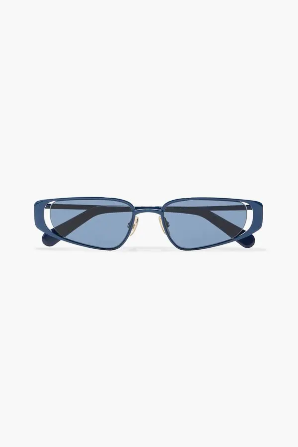 Zimmermann Acetate Cat-eye Sunglasses - Navy