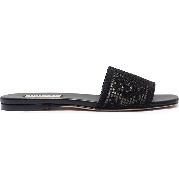 ARTEANA Clio Flat Slide - Black