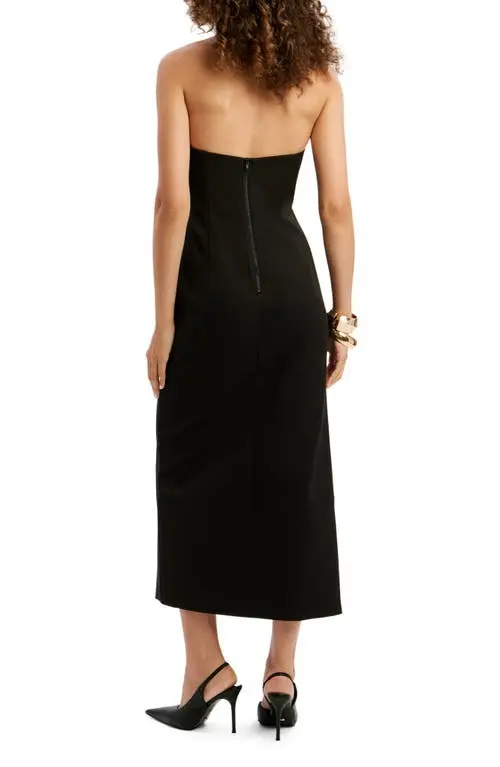 Bardot Paltrow Strapless Midi Dress