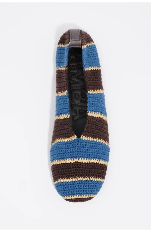Bimba Y Lola Crochet Raffia Ballerina