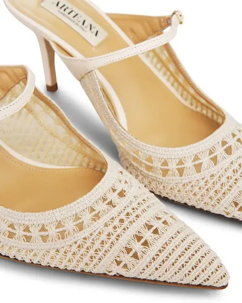 ARTEANA Trieste 75 Mule - Ivory