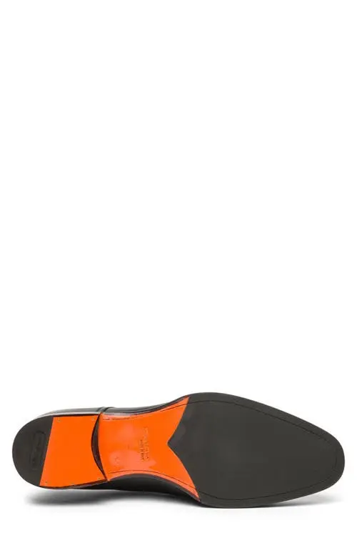 Santoni Axel Double Monk Strap Cap Toe Shoe