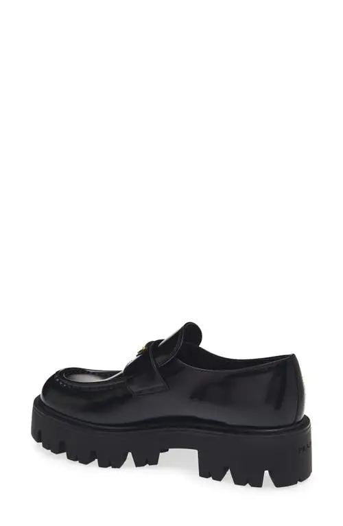Prada Lug Sole Platform Loafer