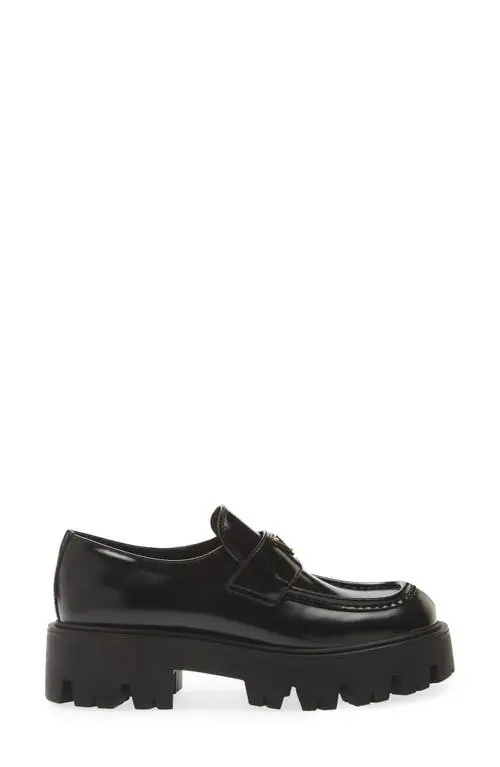 Prada Lug Sole Platform Loafer