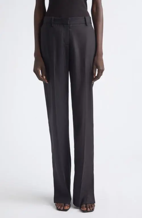 HEIRLOME Petula Split Hem Silk Trousers