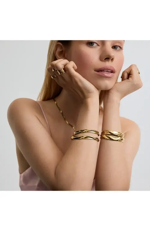 D.LOUISE Molten Bangle Slim