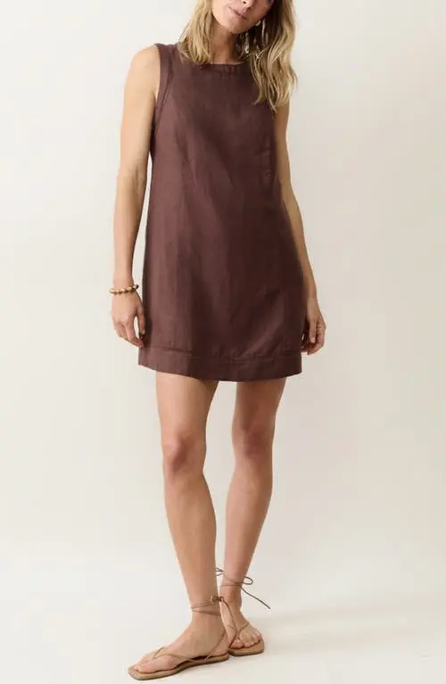 Marine Layer Cora Linen Blend Minidress