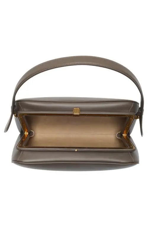 Khaite Cate Leather Top Handle Bag