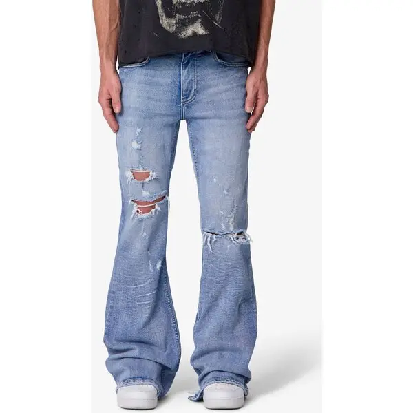Mnml Distressed Super Flare Jeans