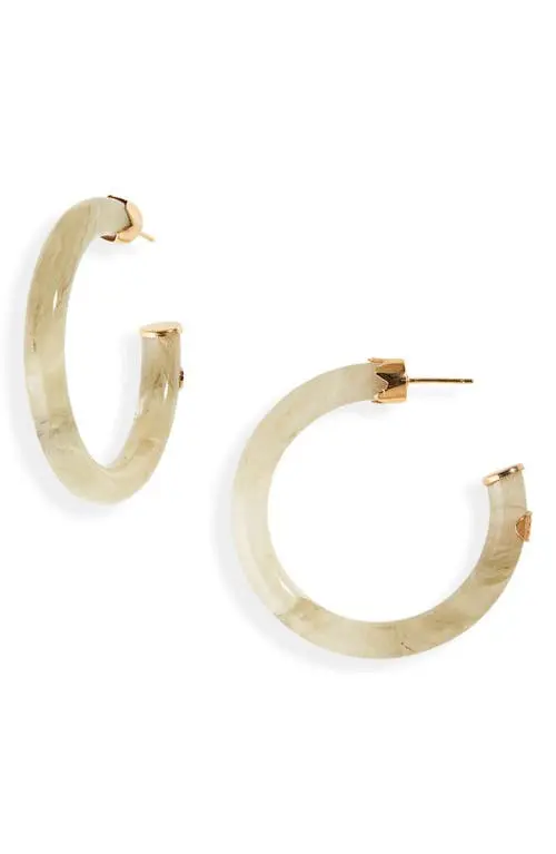 Gas Bijoux Open Hoop Earrings