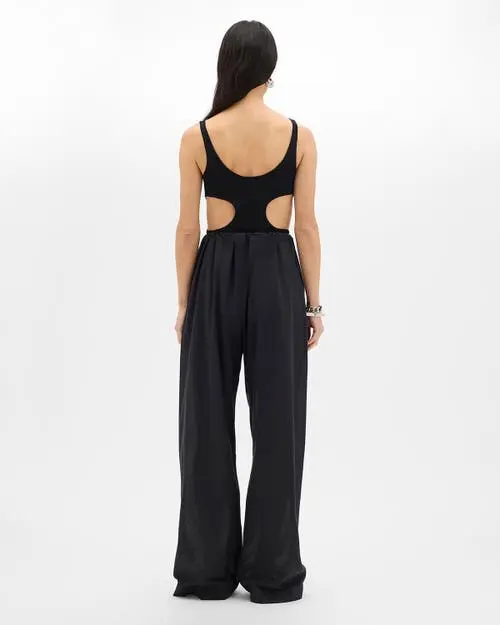 Another Tomorrow Voile Drawcord Pant