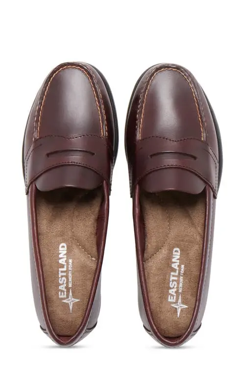 Eastland Indiana Leather Penny Loafers - Walnut