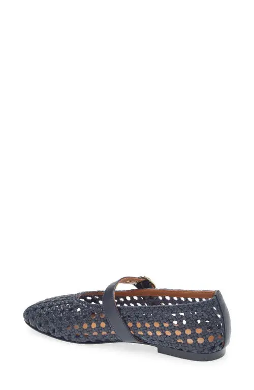 Madewell The Remy Woven Mary Jane Flat