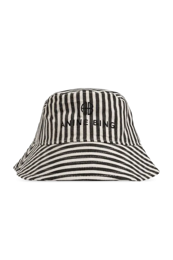 ANINE BING Nicks" Bucket Hat - Black