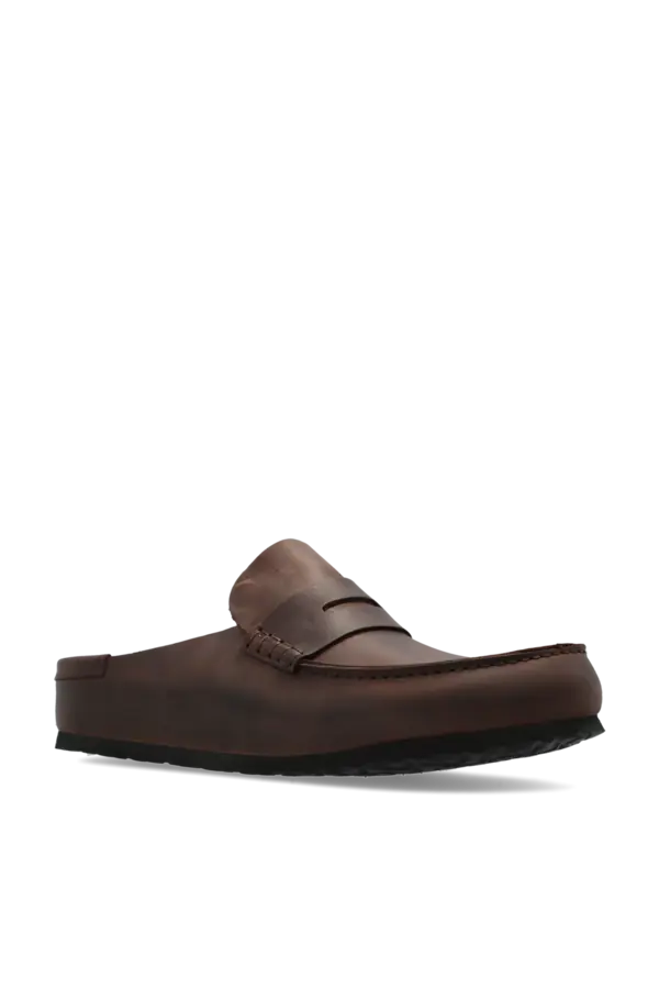 BIRKENSTOCK Naples Wrapped Double Stitch Mule