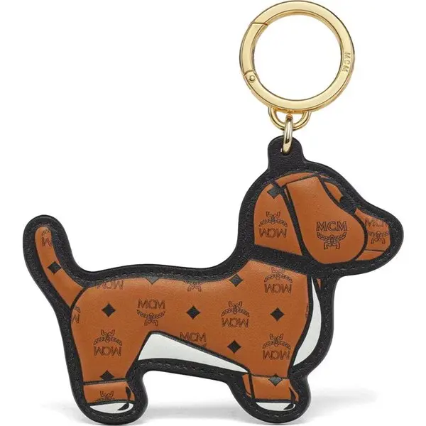 Mcm Dachshund 2d Charm In Visetos