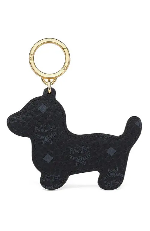 Mcm Dachshund 2d Charm In Visetos