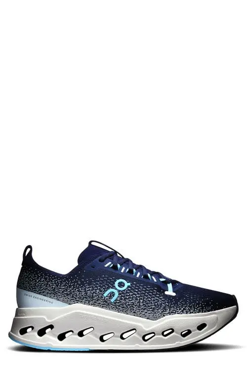 On Cloudsurfer Max Running Sneakers - Midnight/ivory