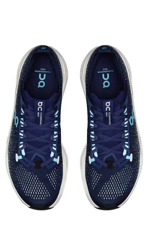 On Cloudsurfer Max Running Sneakers - Midnight/ivory