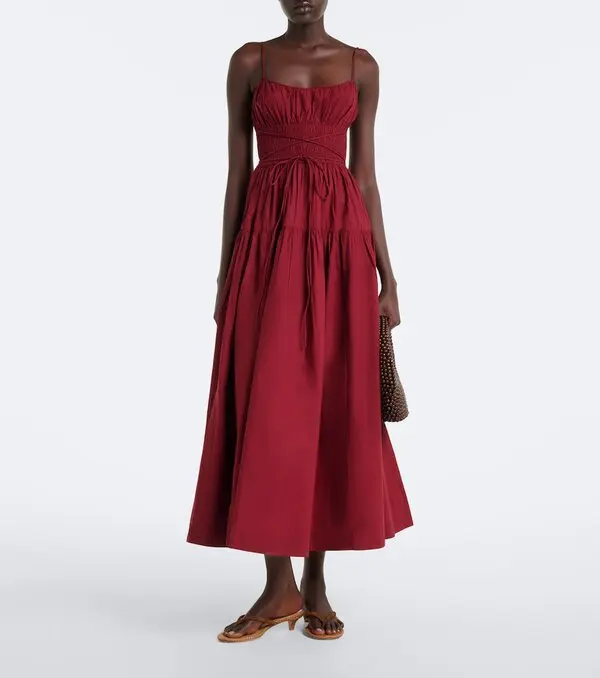 DÔEN Cotton Poplin Maxi Dress