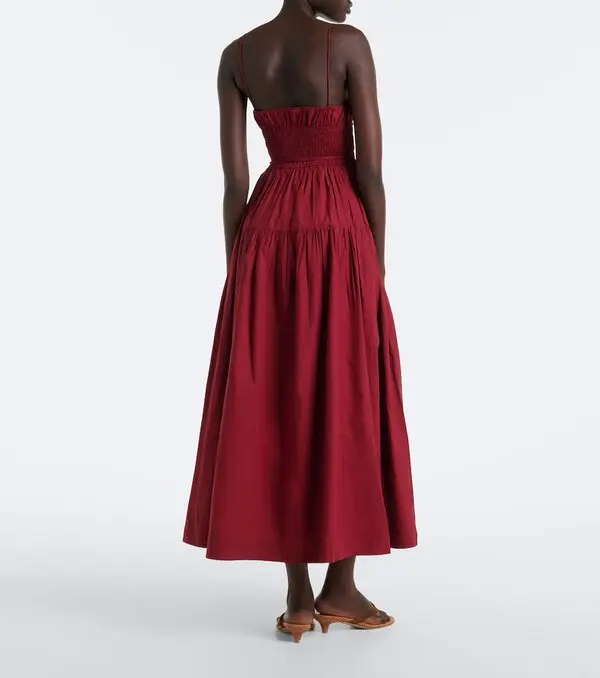 DÔEN Cotton Poplin Maxi Dress