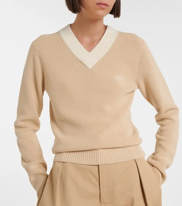 Loewe Double L V-neck Sweater