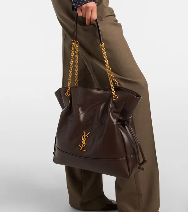 Saint Laurent Jamie Medium Leather Tote Bag