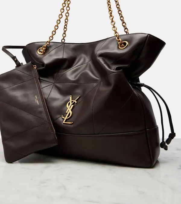 Saint Laurent Jamie Medium Leather Tote Bag