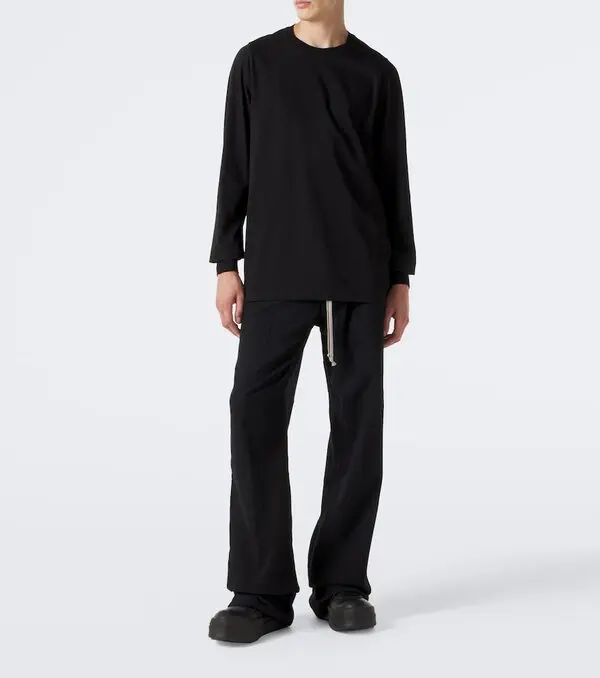 Rick Owens Mega Bumper Geobasket Leather Sneakers