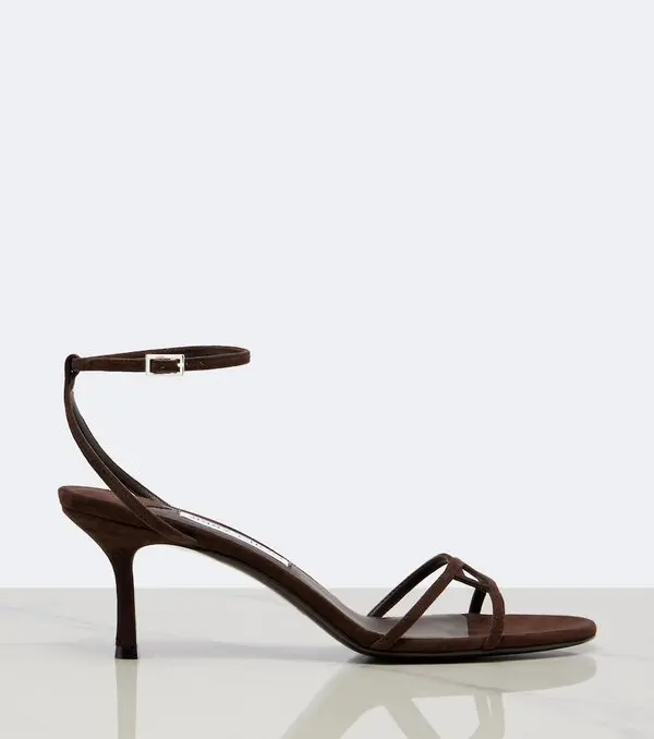 JIMMY CHOO 1998 Leo Suede Sandals