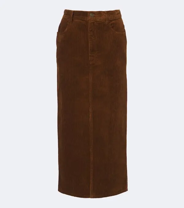 MARANT ETOILE Odalie Maxi Skirt - Brown