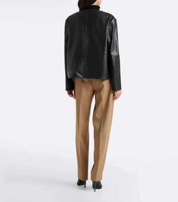 RÓHE Daria Wool-blend Tapered Pants