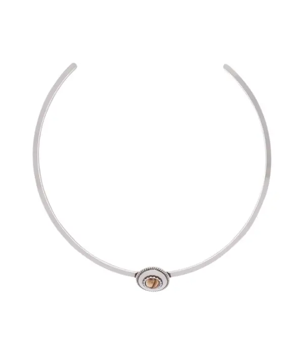 Isabel Marant Étoile Embellished Choker Necklace - Silver