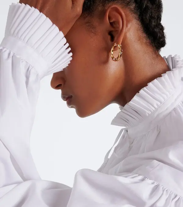 Dries Van Noten Embellished Stud Earrings