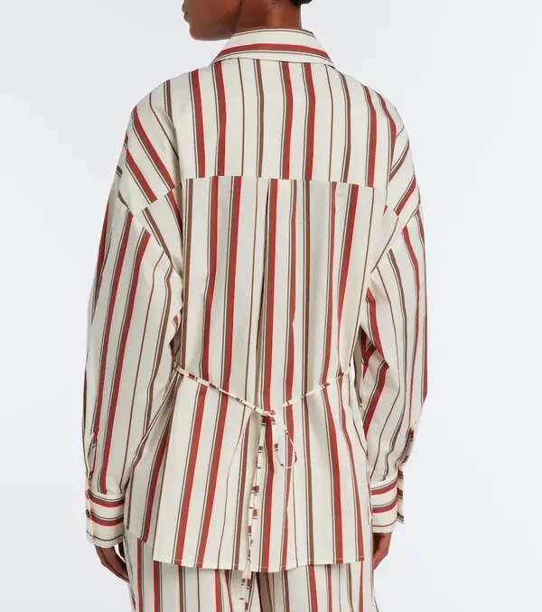 SIR. Alva Striped Cotton Shirt - Multicoloured