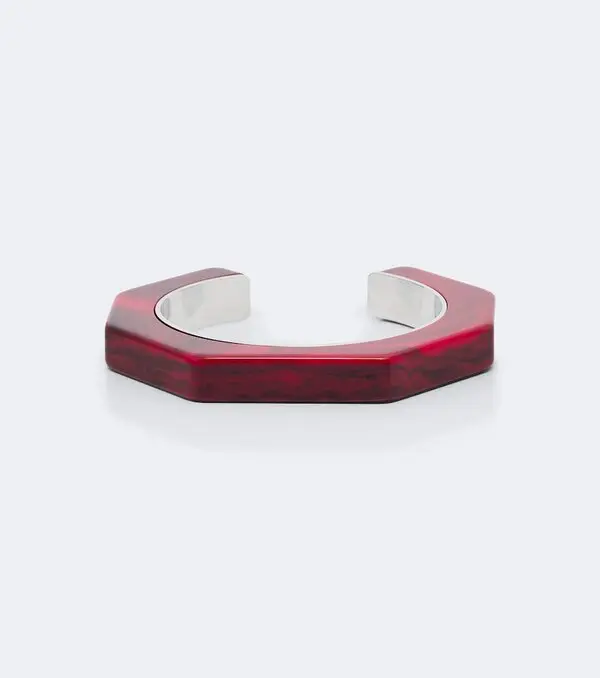 Isabel Marant Étoile Embellished Cuff Bracelet With Stone - Red