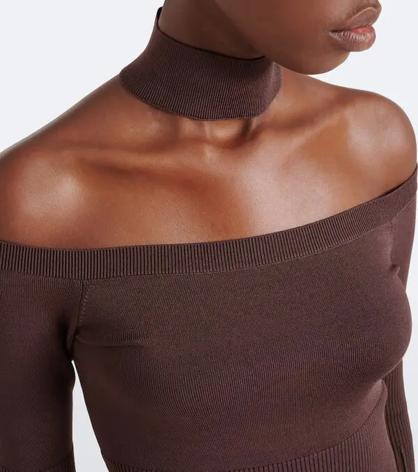 Simkhai Lila Off-the-shoulder Sweater
