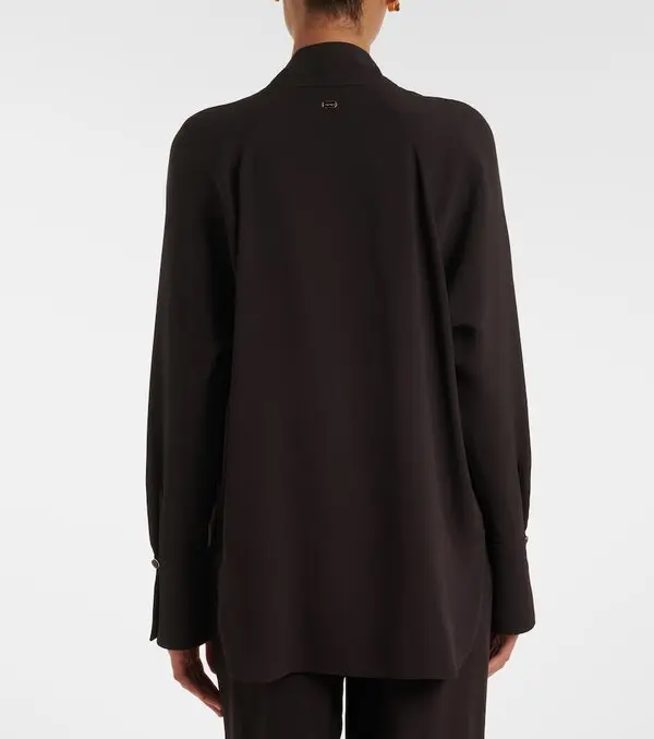 Agnona Tie-neck Blouse