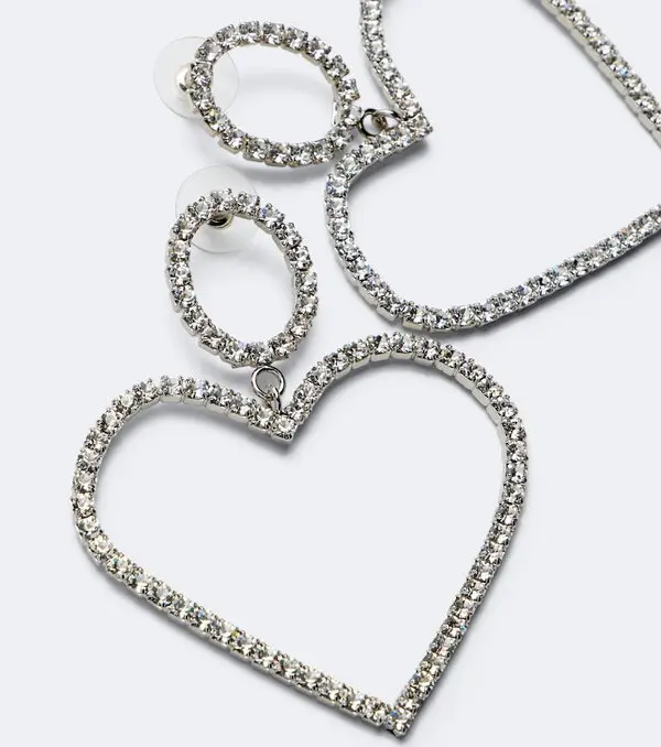 Isabel Marant Étoile Eden Asymmetric Embellished Earrings